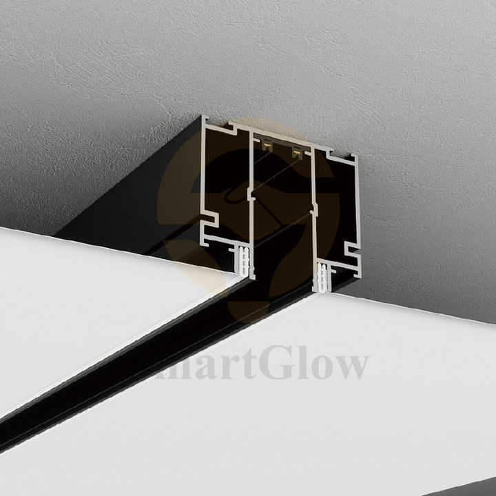Stretch Ceiling 220V 48V Modern Recessed Embedded Magnet LED Track ...
