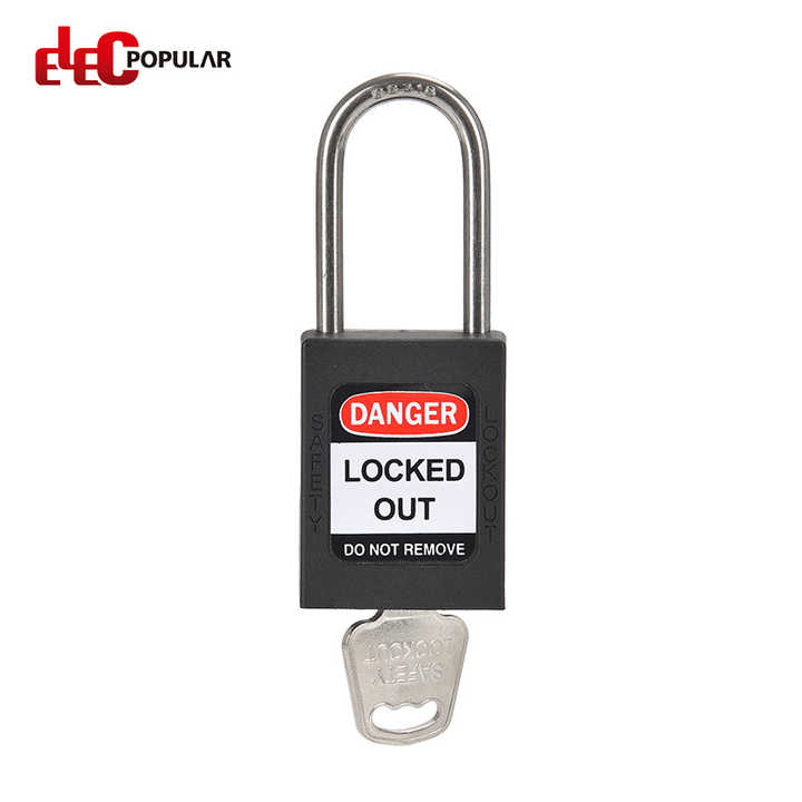 OEM 2025 Lockout Tagout 38mm Shackle Safety Padlock with Master Keys Combination Lockout Locks ...