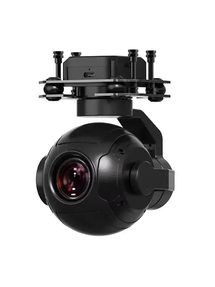 SIYI New ZR10 Gimbal Camera 3-Axis Gimbal,2K 4MP,30X Hybrid Zoom,HDR & Starlight Night Vision ...