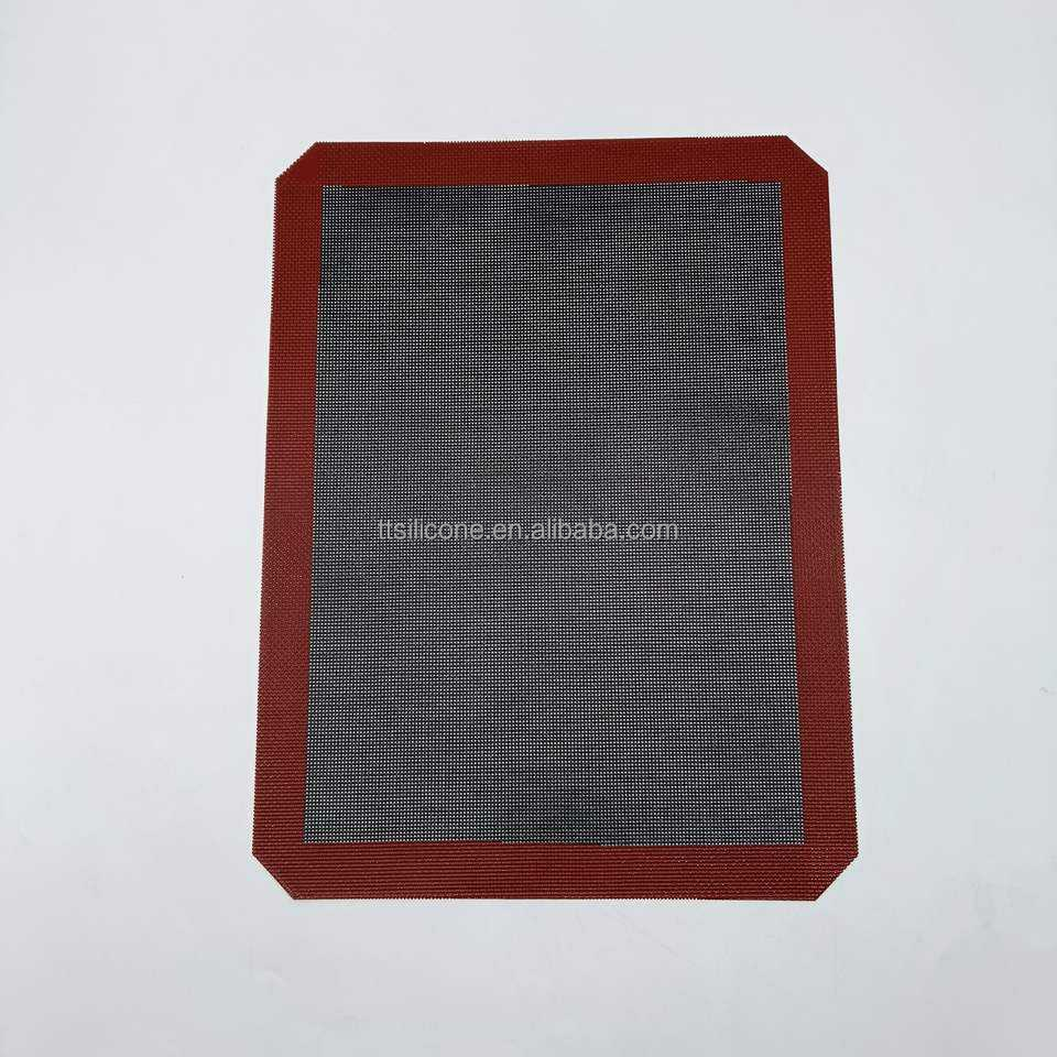 Manufacturer Low Price Custom Fiberglass Mesh Silicone Cookie 37*57cm ...
