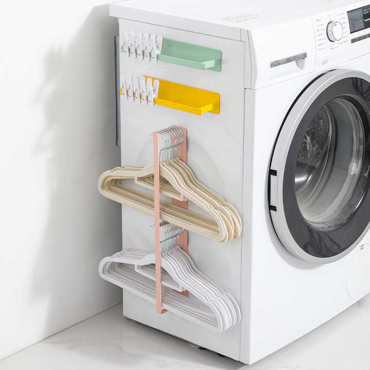 Washing Clothes Shelf Household Drying Holder No Drilling Wall Hanging ...