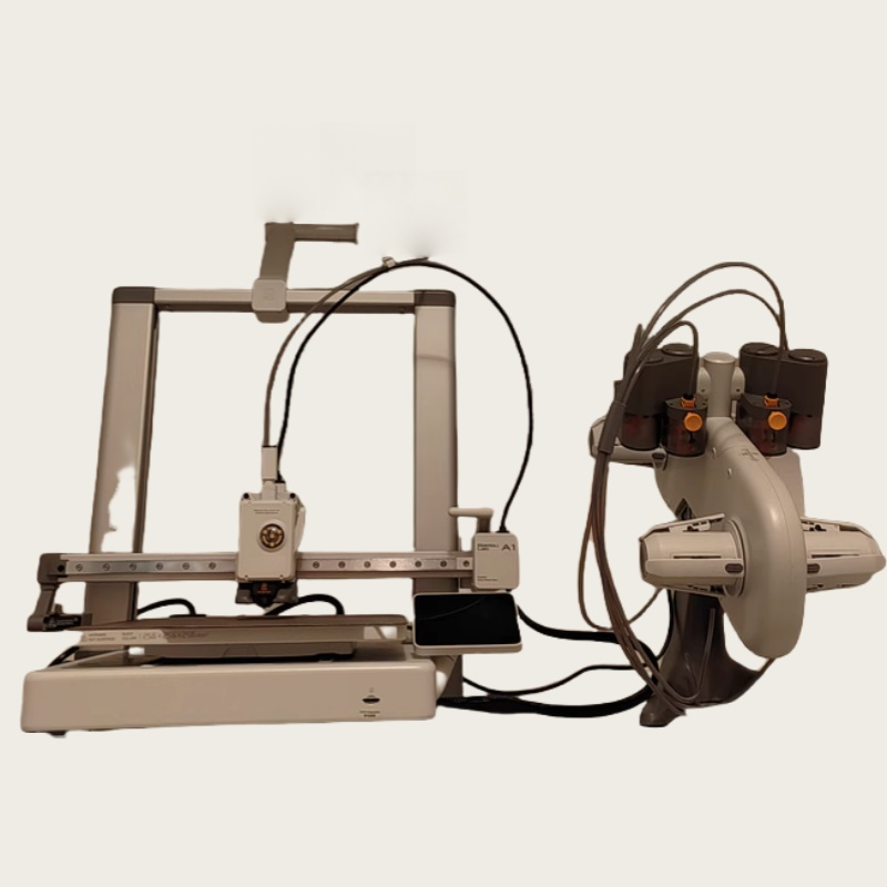 Bamboo Lab A1 Combo 3D Printer - High-Speed, Multi-color