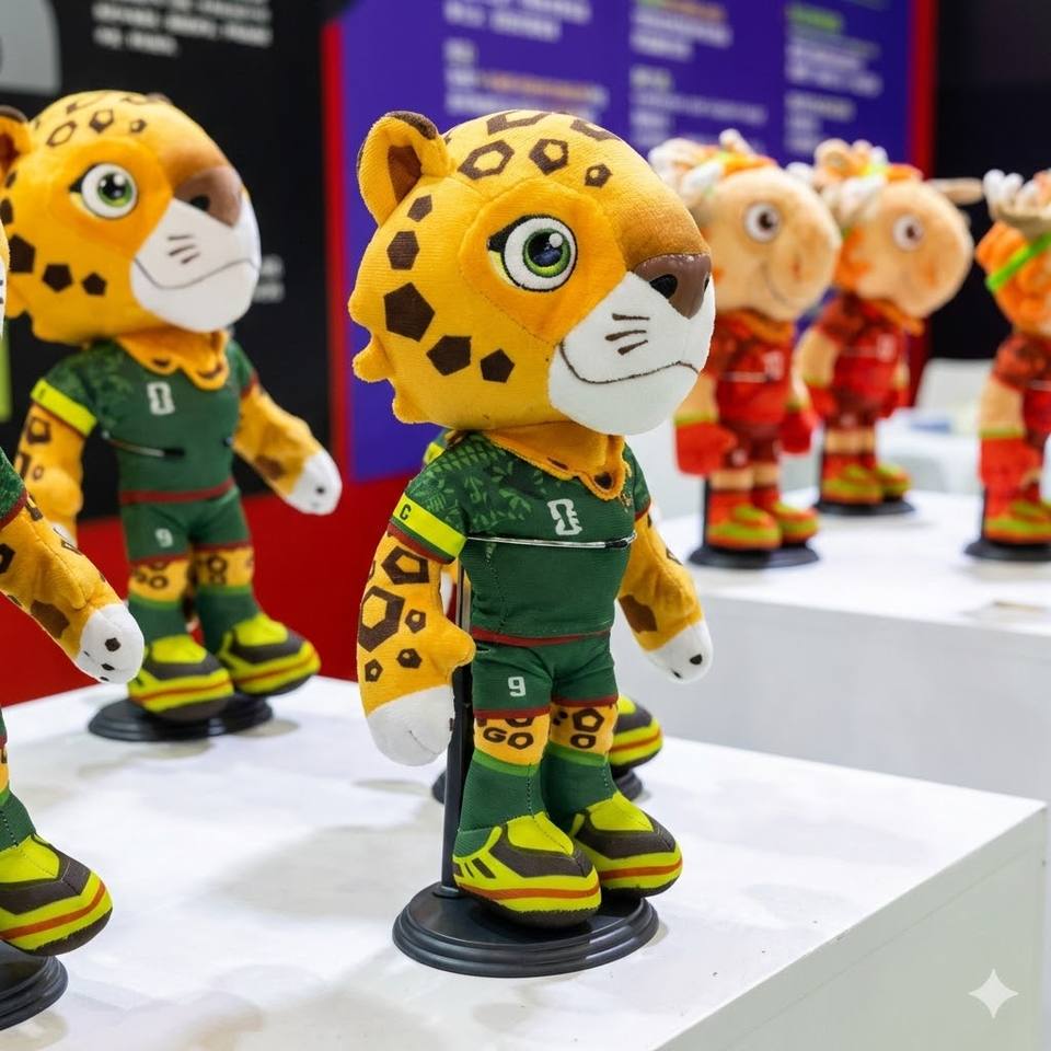 2026 World Cups Mascots Plush Toy Doll Soccer Game Fan Zone Peluche ...