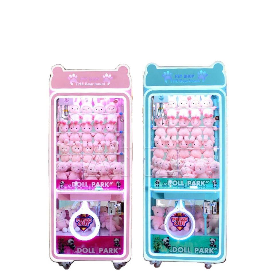 AMA AMUSEMENT Coin Operated/Bill Acceptor Arcade Claw Machine - Teddy ...