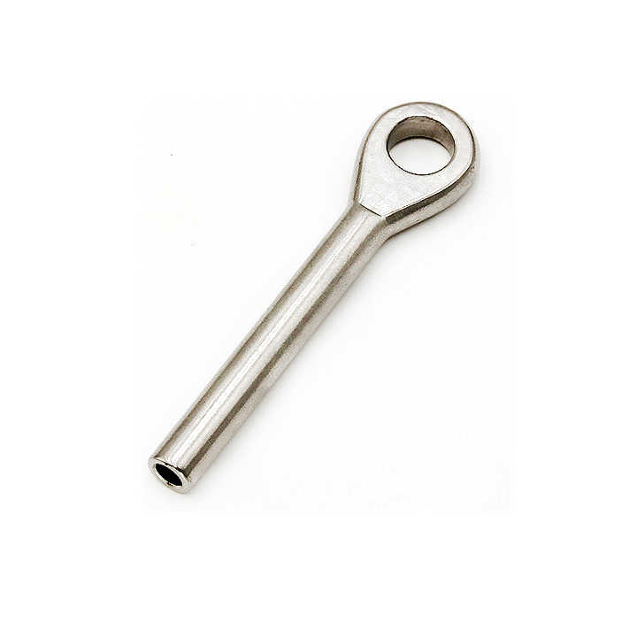 ISO Certificate Stainless Steel Wire Rope Fittings Cable Ends Eye Swage ...