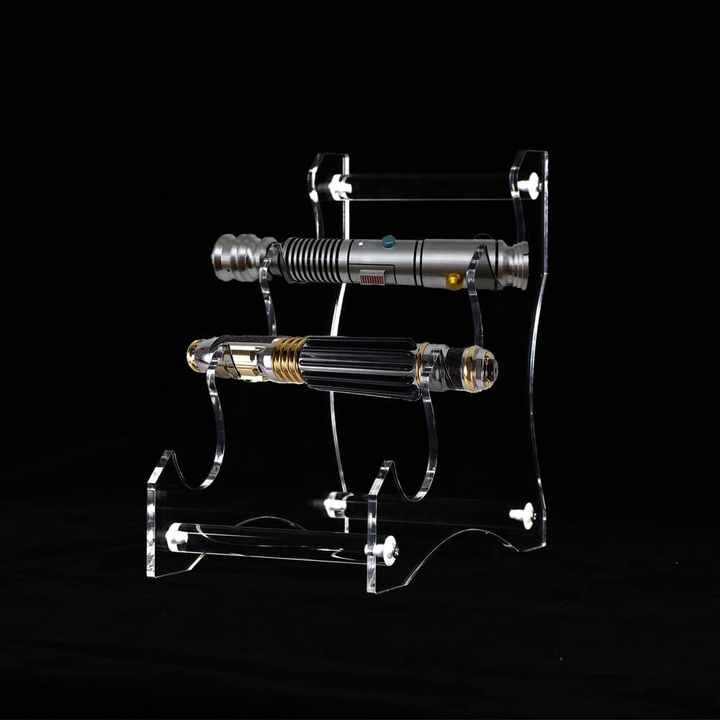 Transparent Acrylic Lightsaber Holder Laser Sword Desktop Display Stand ...