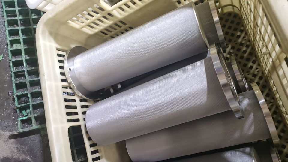 High Flow 304 Stainless Steel Wedge Wire Screen Tube Reusable Self ...