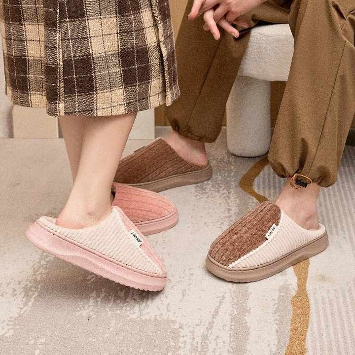 Mingya 2025 Winter Indoor Home for Slippers Non-slip Wool and Thick ...