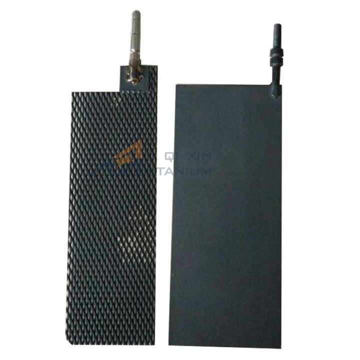 Titanium Expanded Metal Wire Mesh with Ruthenium Coating