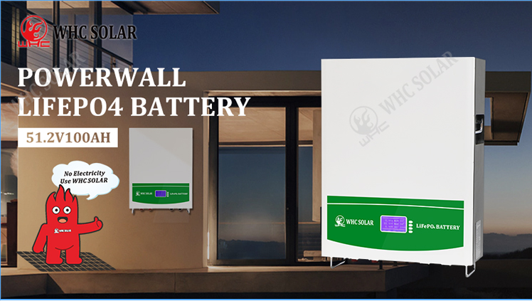 Whc Solar 5kw 10kw Lithium Battery, 48v Li-ion Battery Energy Storage ...