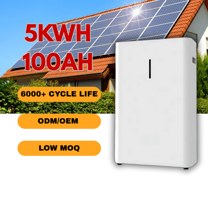 25kWh 51.2V 100Ah LFP Solar Battery IP66 Low Voltage 6000 Cycles 95% ...