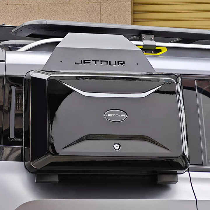 Jetour Traveller T2 Roof Cargo Box - Black Luggage Carrier Oem