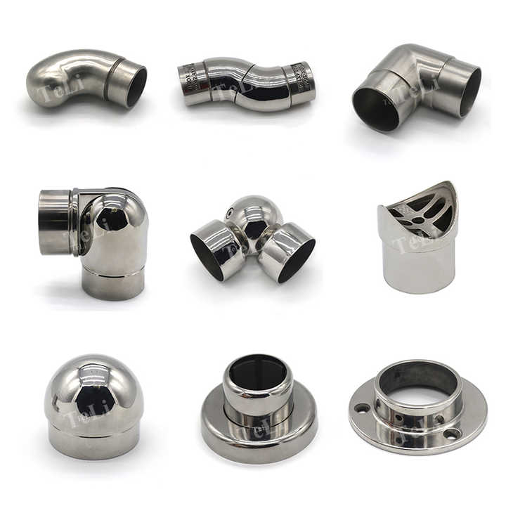 Hand Rail Fittings - Glass Railing Connectors & Accessories