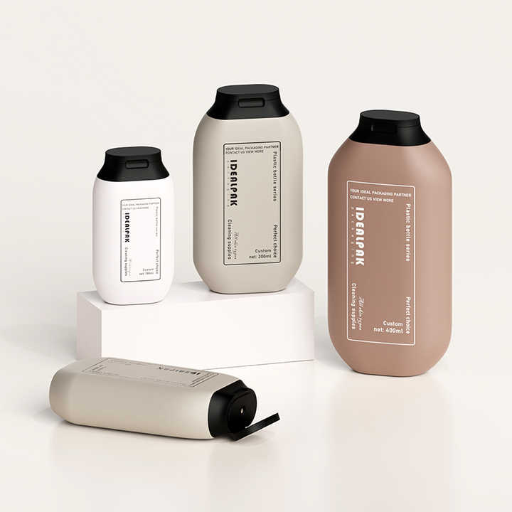 Custom Squeeze Empty Body Lotion Bottle Packaging with Flip Cap 100ml ...