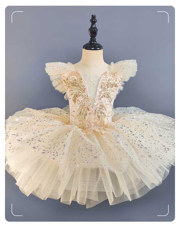 Girls Ballet Performance Costumes - Baby Princess Dress
