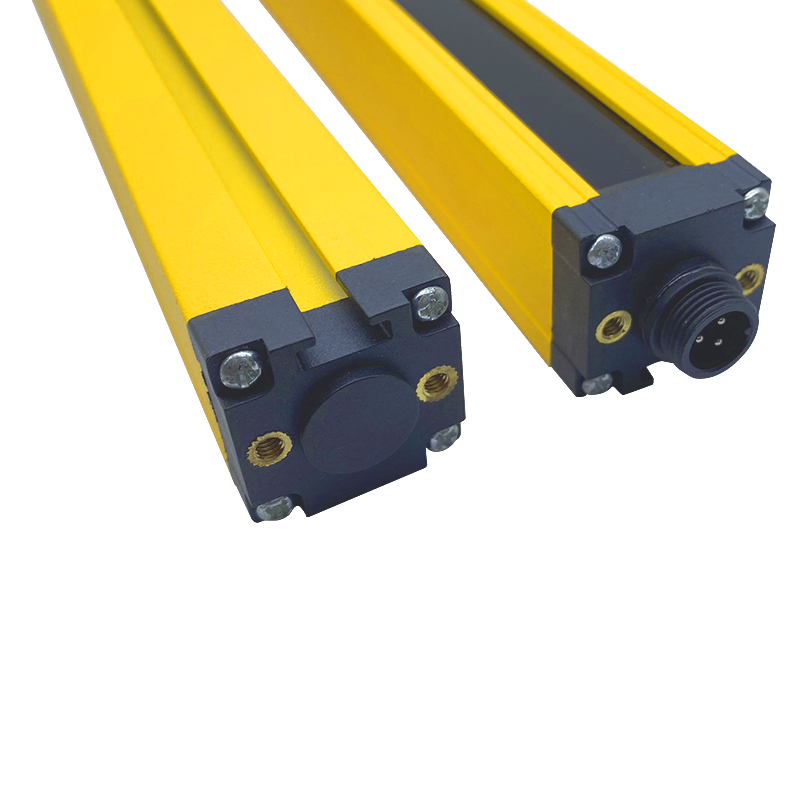 Compact 60mm Protection Height High Resolution Safety Light Grating ...