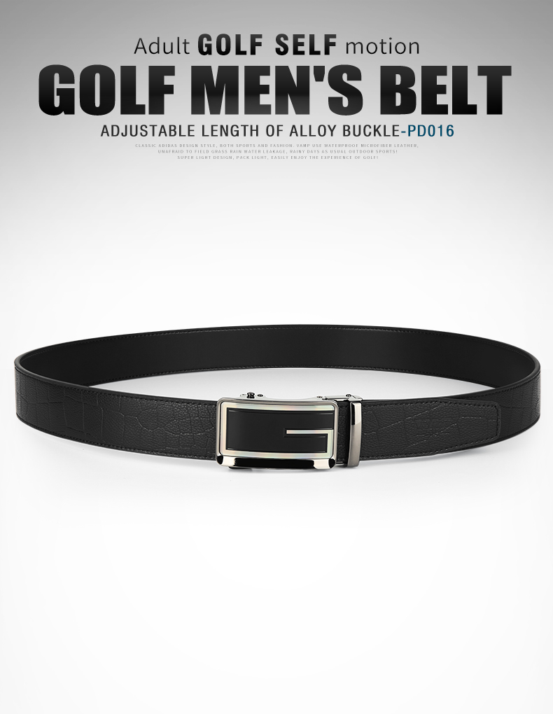 PGM PD016 genuine leather customized made golf belt for men-企业官网