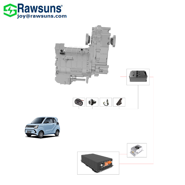 144V 15Kw 40Kw Ev Conversion Kit Electric Ac Motor Battery Dashboard ...