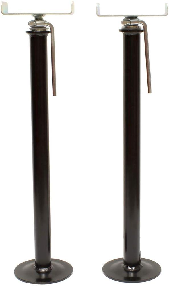 Trailer Jack Stands - Heavy Duty Side Wind 7000lbs