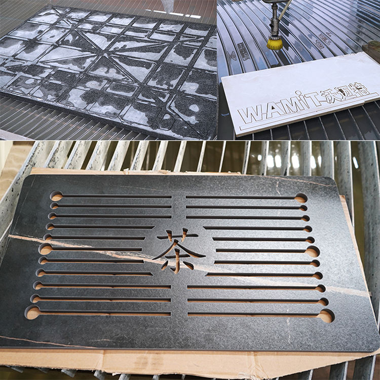 Ultra High Pressure 420Mpa CNC Waterjet Cutting Machine Fast Speed ...
