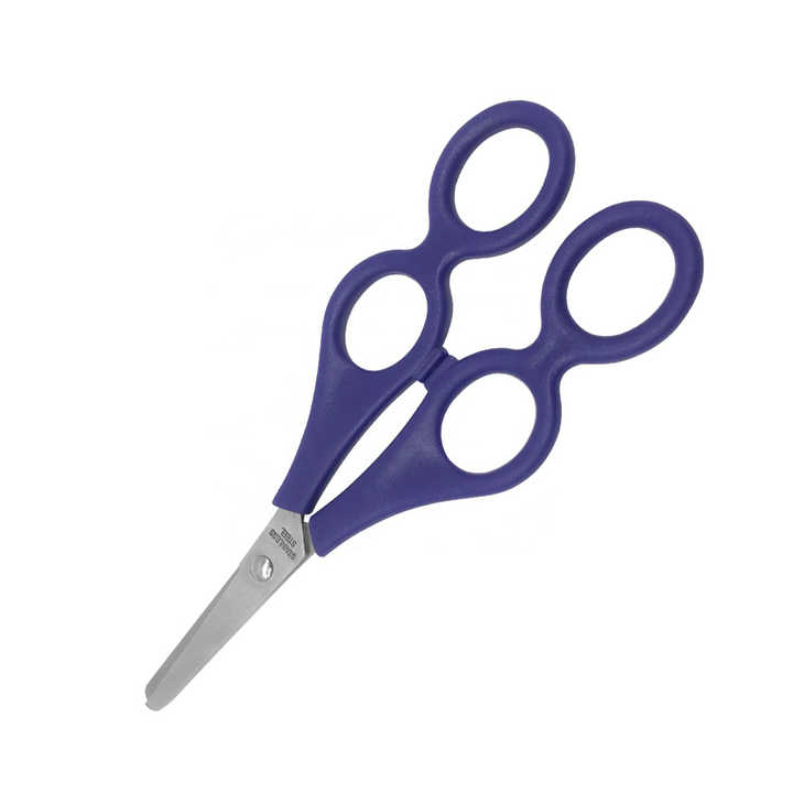 Safe and Sharp - Four Holes Handle Pre-School Training Scissors