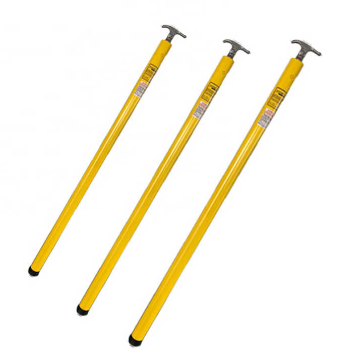 High Voltage Insulation Fiberglass Telescopic Round Hot Stick Operating ...