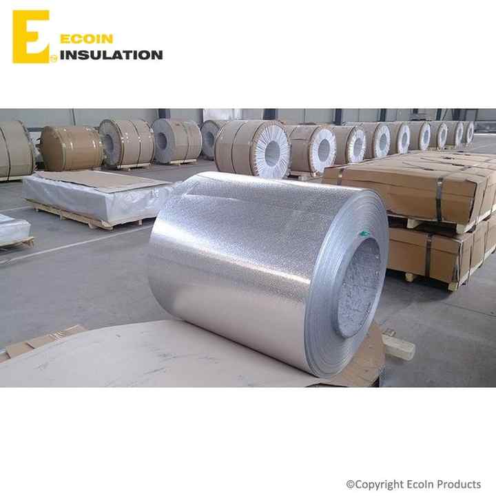 Aluminum Roll Insulation Jacketing - 0.5mm Thick Sheet