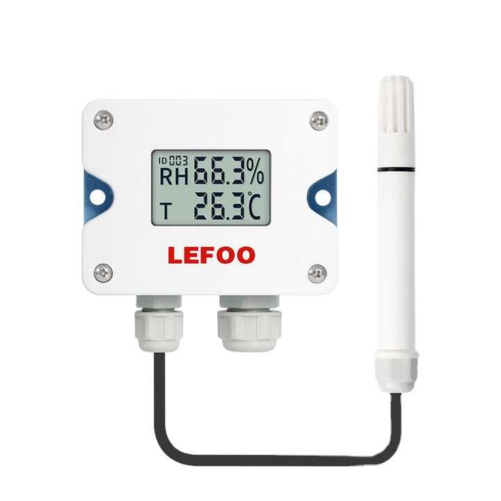 LEFOO Industrial RS485 HVAC Transmitter for Temperature & Humidity