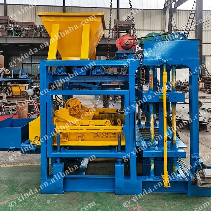 High Output Vibration Molding Fully Automatic Paving Brick Machine ...