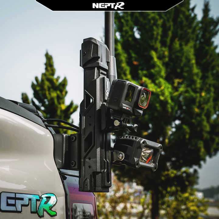 2019-2025 for Ford Ranger Raptor Universal Flag Pole Holder with No ...