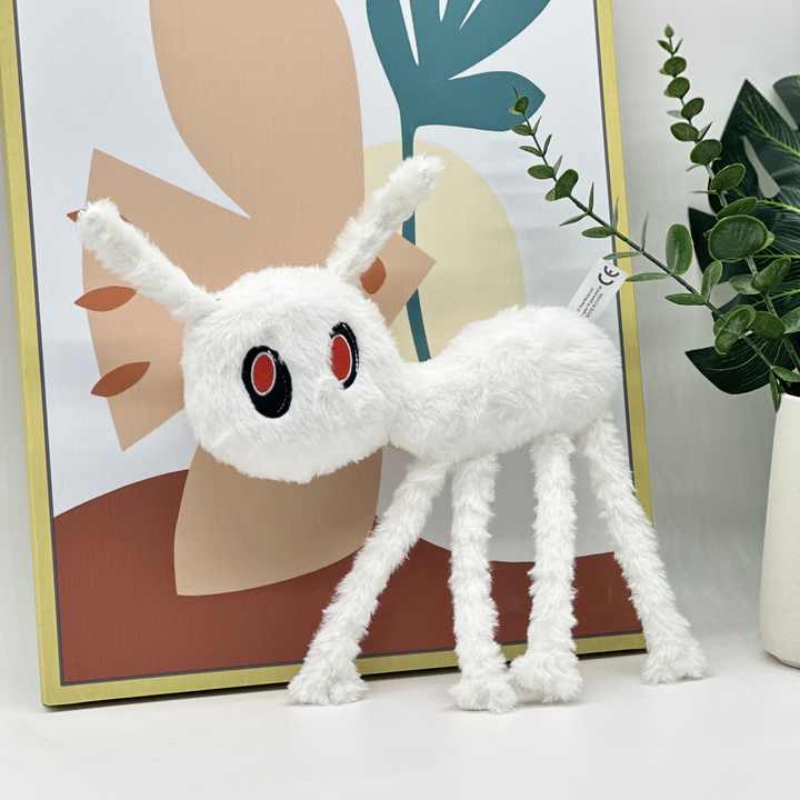 Custom White Drake Plush Toy - Soft & Cuddly Monster Doll