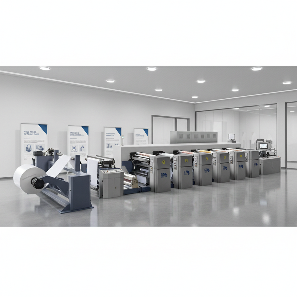 Compact 6 Color Flexo Printing Unit for Small Paper Cup and Mini Bag ...
