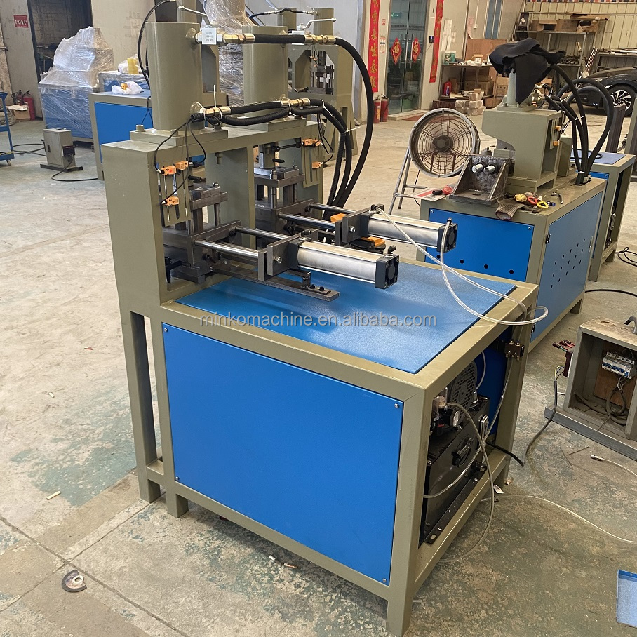 Fully automatic 100 hydraulic punching machine aluminum corner knife ...