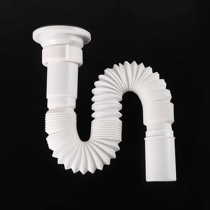 Wholesale High Quality PP Material Universal Flexible Drain Hose Odor ...