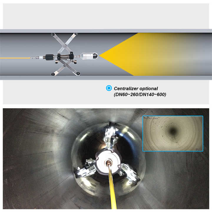10" 512Hz Sewer Video Inspection Camera with Night Vision & OEM