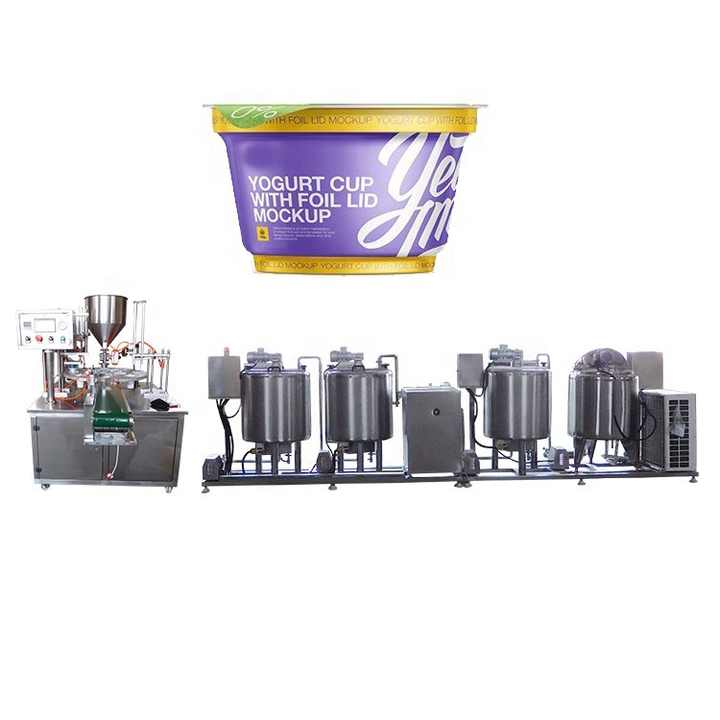 Small Yogurt Production Line - How Yogurt Is Made in Factory