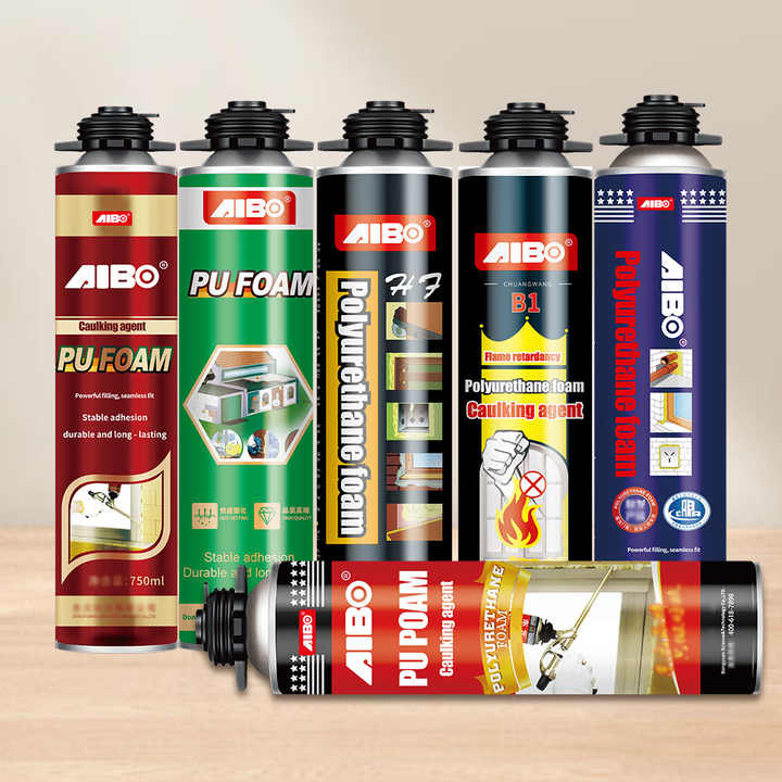 One Component Expanding Foam Polyurethane Pu Foam Spray for Window and Door Installation ...