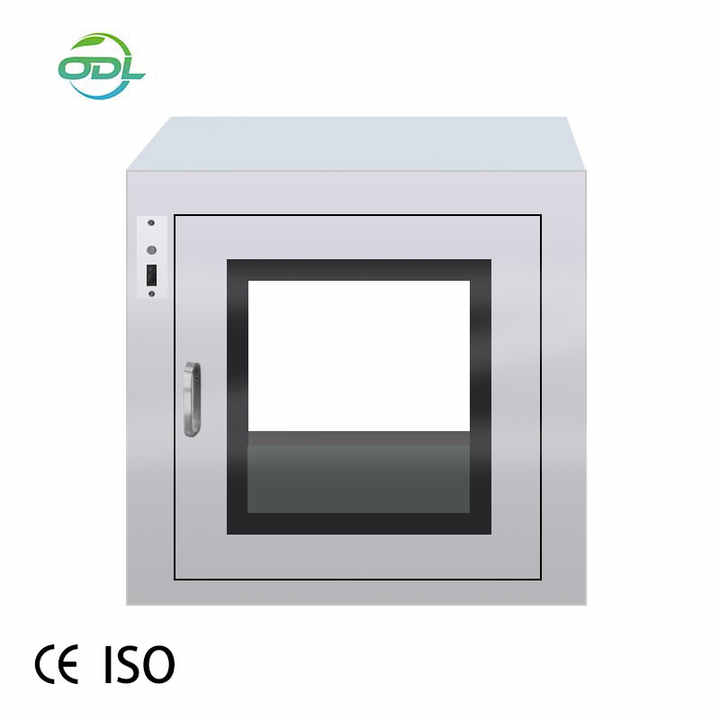 Customized Laboratory Cleanroom Pass-Through Box Class 100 Dynamic Pass ...