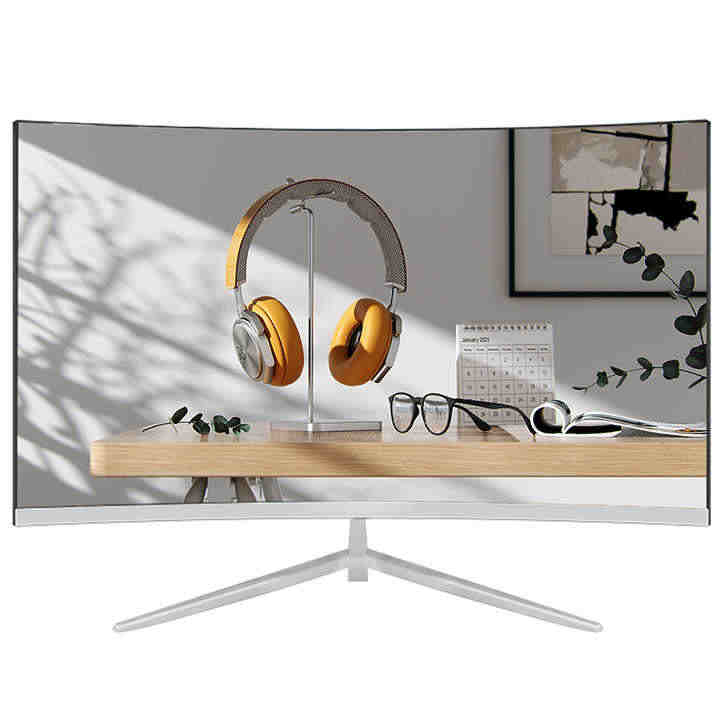 49 - 24 Inch Frameless Curved Screen 144HZ PC Computer Monitor for Home ...