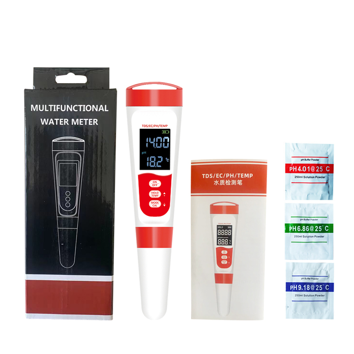 Professional Portable Water Analyzer Shock-Resistant Conductivity Meter ...