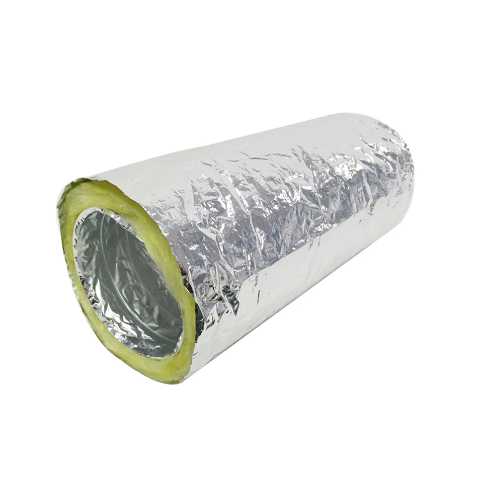 Thermal Insulation Aluminum Foil Flexible Duct for HVAC Systems ...