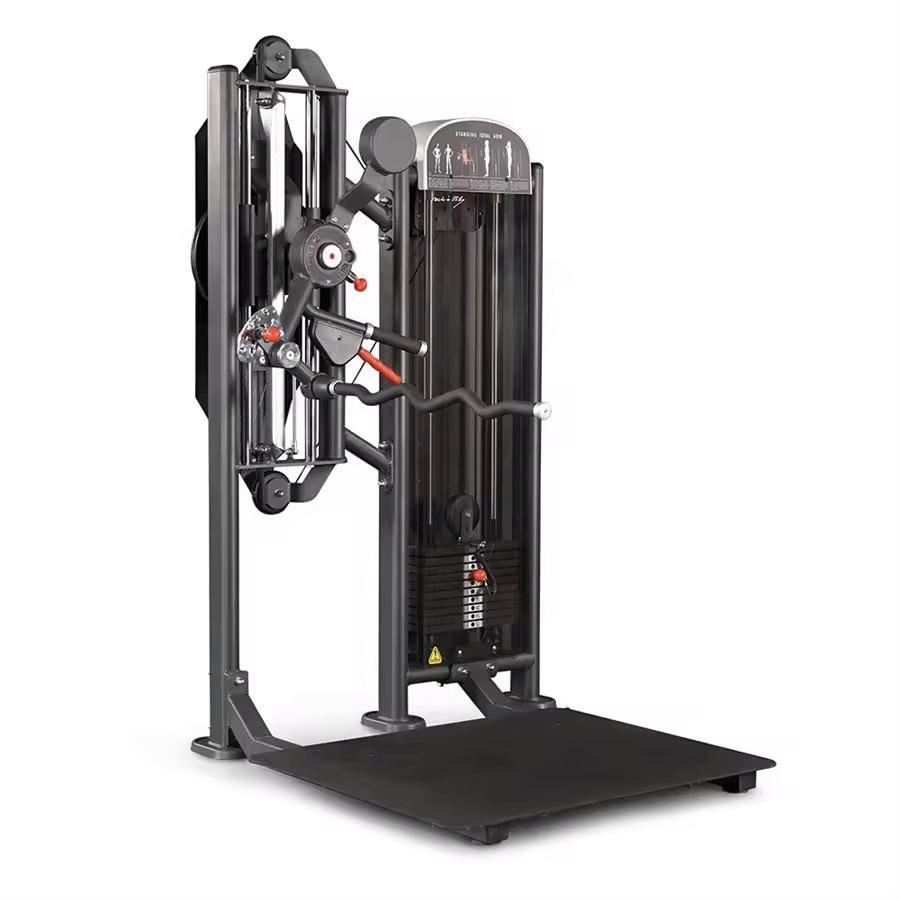 Commercial Fitness Equipment Dual Function Gym Pin Load Standing Total ...