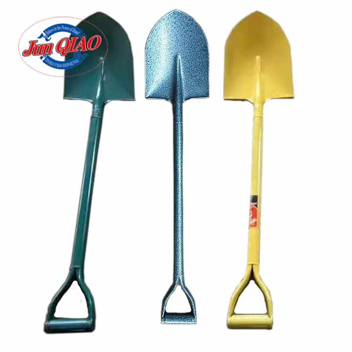 Heavy Duty Digging Spade Shovel with Metal Handle for Africa Market