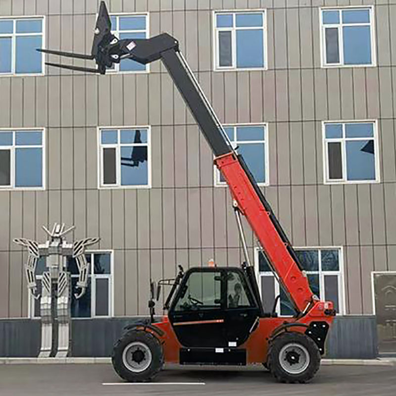 YCMG 4 Wheel Drive EPA Diesel Engine Telehandler with 17M Boom