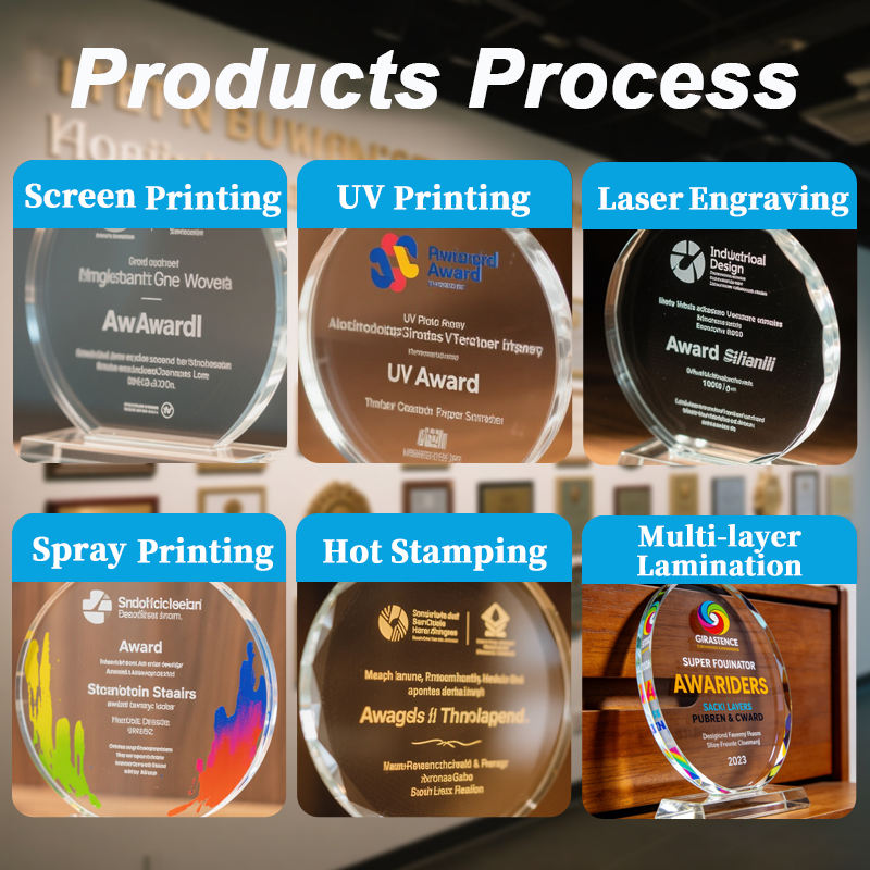 Factory Bulk Customization of High-quality Transparent Acrylic Awards ...