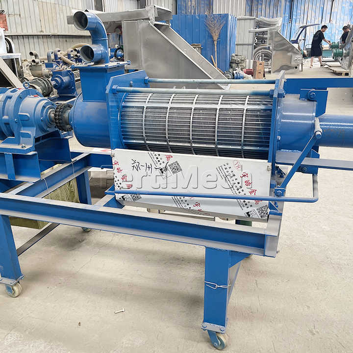 Semi-automatic Bio-organic Fertiliser Solid-liquid Separator Cattle Sheep And Pig Manure ...