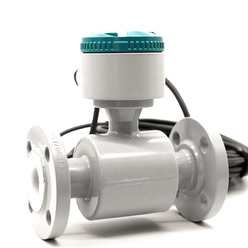 DN150 Electric Electromagnetic Flow Meter Liquid Water Treatment RS485 ...
