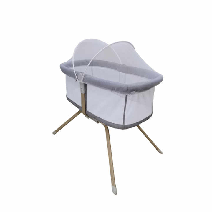OEM Infant Rocker Baby Bassinet Portable Metal Swing Bed with EN1130 ...