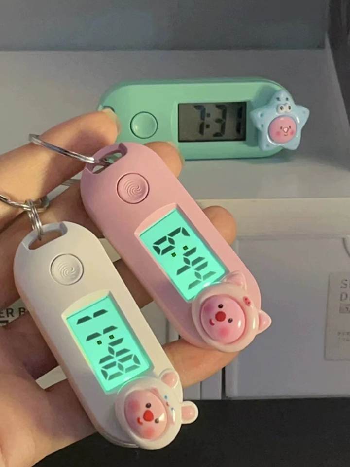 Cute Loopy Plastic Mini Electronic Watch Portable Student Work Exam ...
