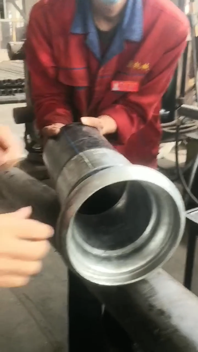 Large Diameter Composite Pipe Crimping Machine for Hose Pressing
